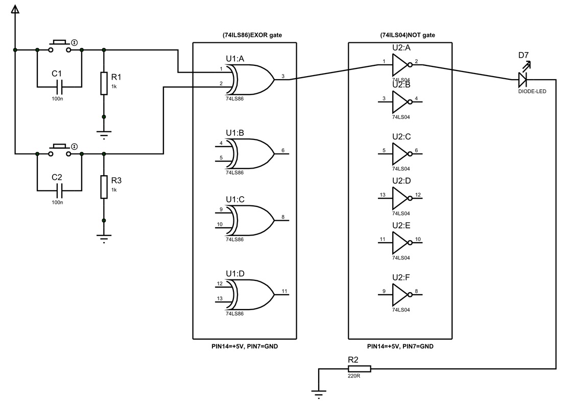 Xnor Gate Ic How To Create XOR And XNOR Gate SPICE Models | EMA Design