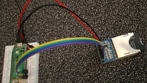 Writing data to SD card using the no-OS-FatFS-SD-SPI-RPi-Pico library ...