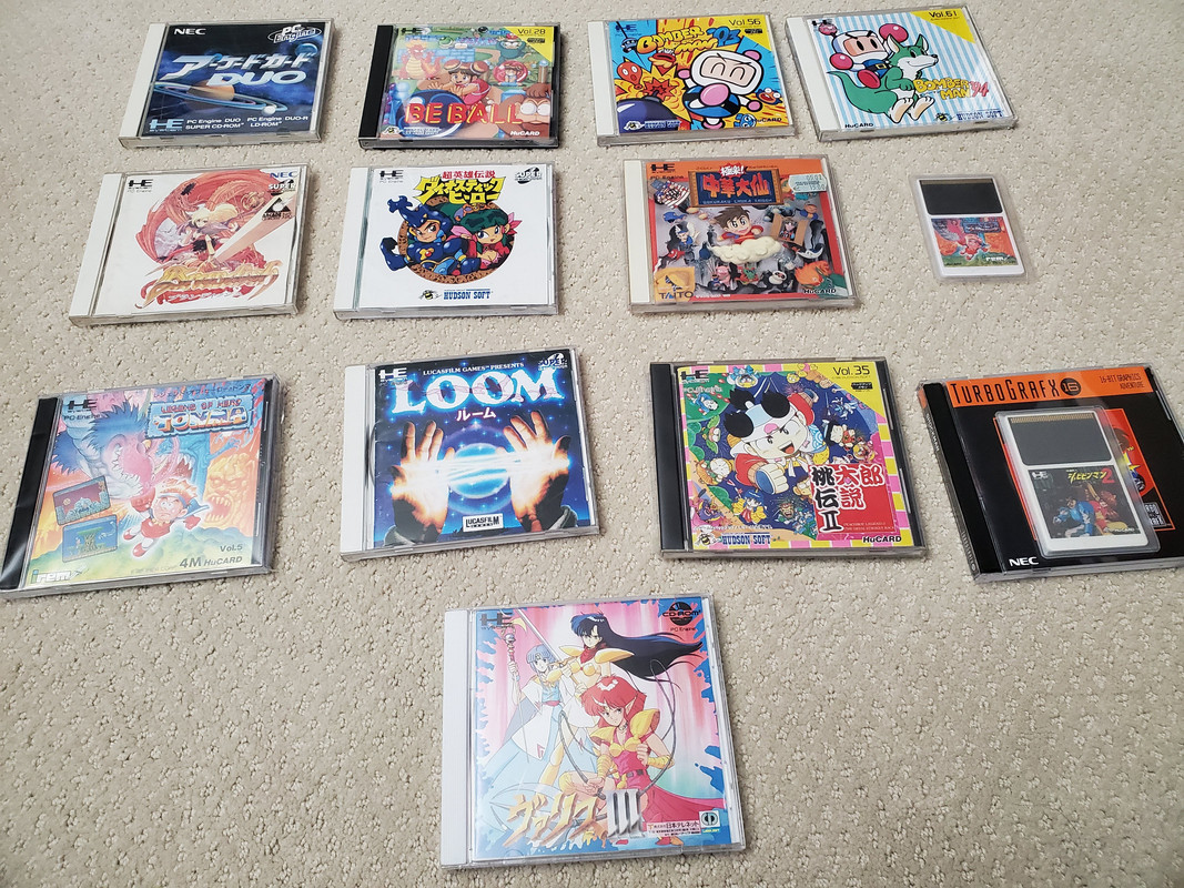 PC Engine games — Postimages
