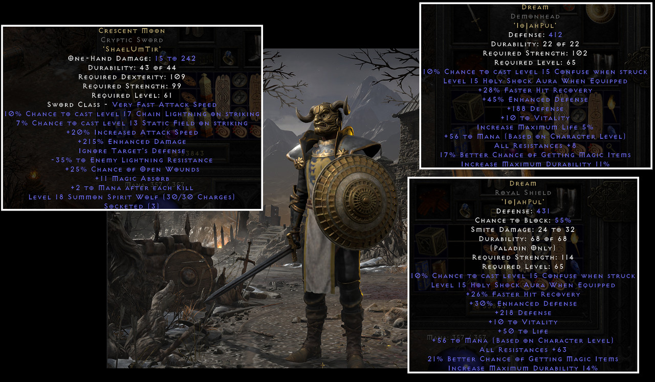 Gold Tesladin Full Set - Topic - d2jsp