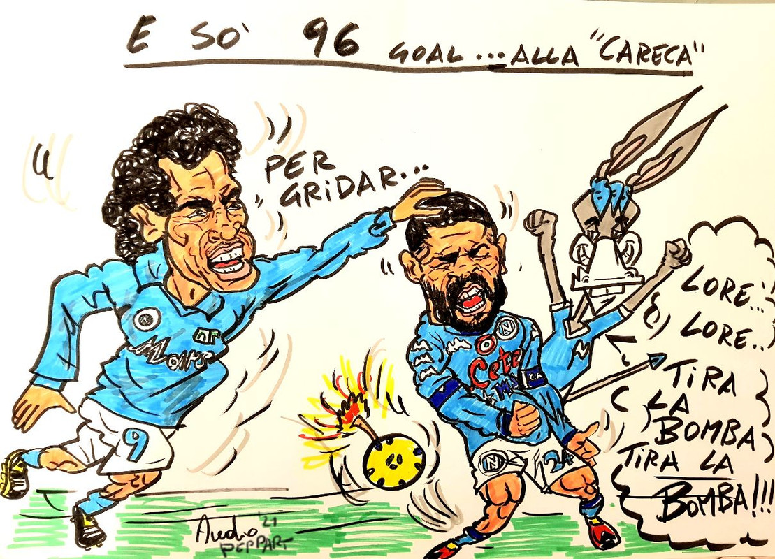 VIGNETTA - Classifica marcatori del Napoli, Insigne raggiunge Careca