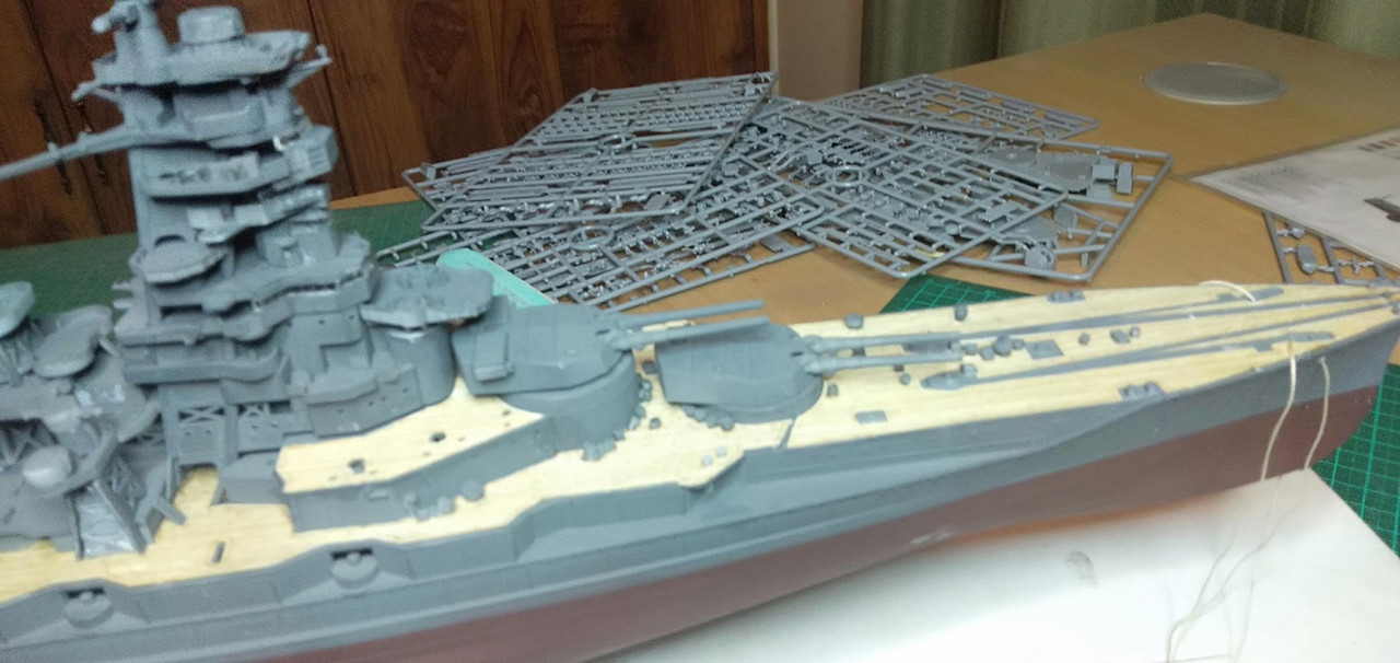 aoshima kongo 1/350 OOB - Work in Progress - Maritime - Britmodeller.com