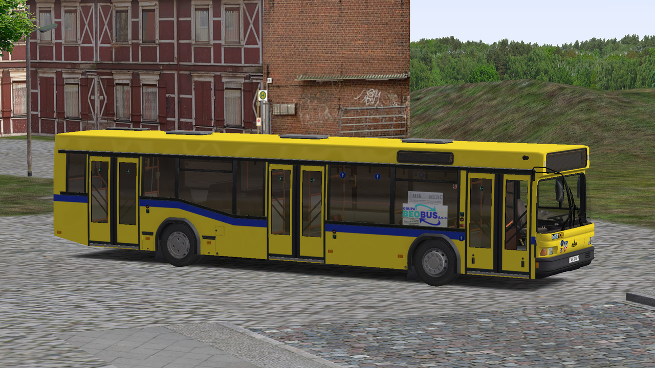 Balkan Simulacije • Pogledaj temu - Citybus M301 (MAZ 103) - Miškomerc