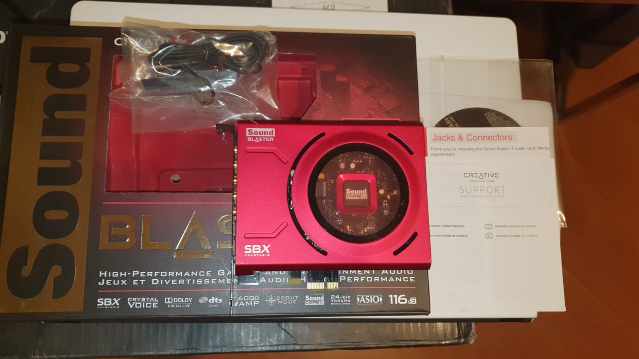 Placa de Som Creative Labs SB1500 Sound Blaster Z PCIe e Raspberry Pi 3 ...