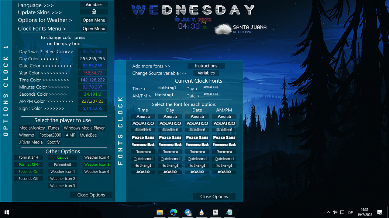 Help with Center Alignment of Meters - Rainmeter Forums