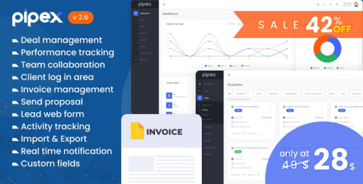 PipeX CRM PHP Script – Bliter GPL