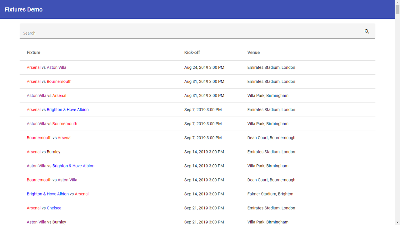 GitHub - koshtiankit/fixtures-demo: Built With top of Angular 13 with ...