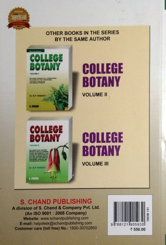 college botany Volume 1 back — Postimages