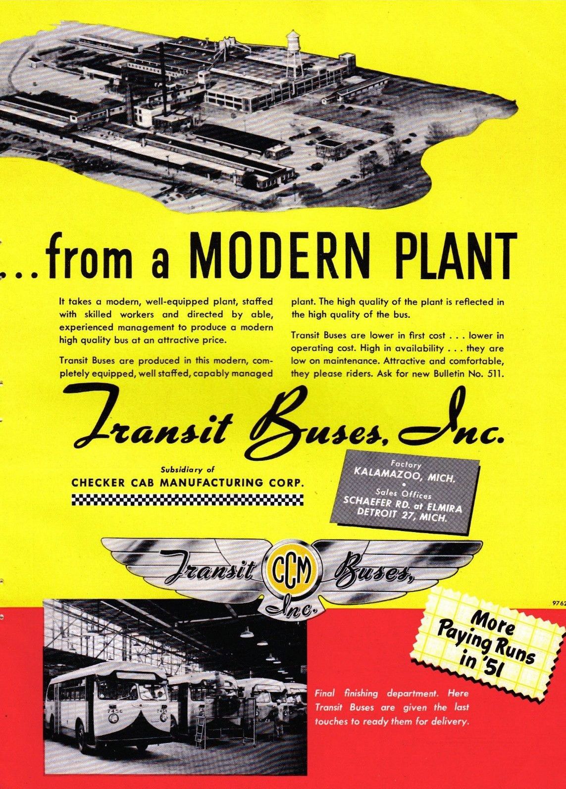 Transit Buses Checker Cab 51 A Modern Bus 2 — Postimages