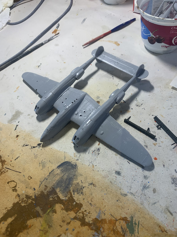 ***finished***Airfix P-38F - The Fork-tailed Devil: P-38 Lightning STGB ...