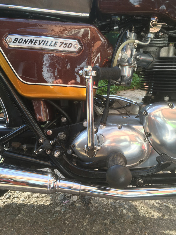 1978 T140V KickStarter Position - Britbike forum