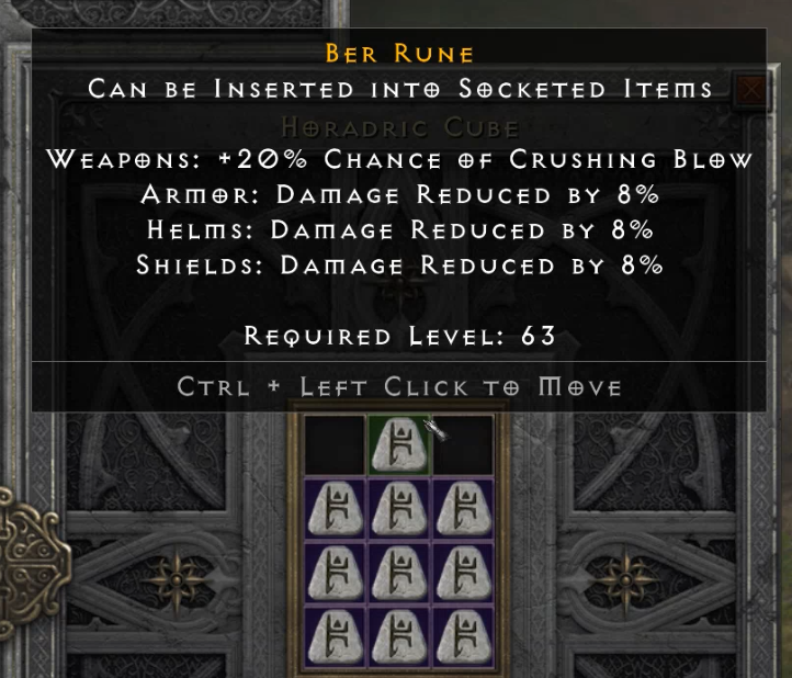 Ft Ber Rune - Topic - d2jsp