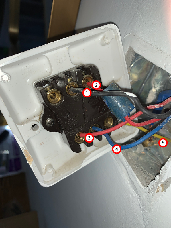 Mapping old light switch to new light switch | Screwfix Community Forum