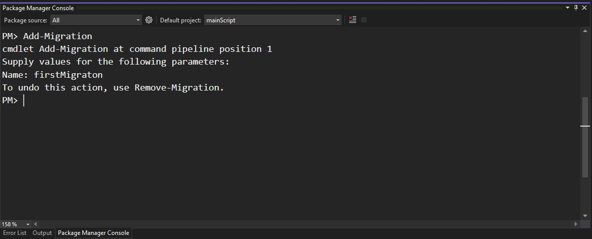 Creating Server Side Script Using Entity Framework Core And Postgresql Database Tutorials