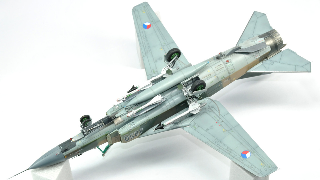 1/72 Clear Prop Models Mig-23MLA Czechoslovakian Air Force Aircraft No ...