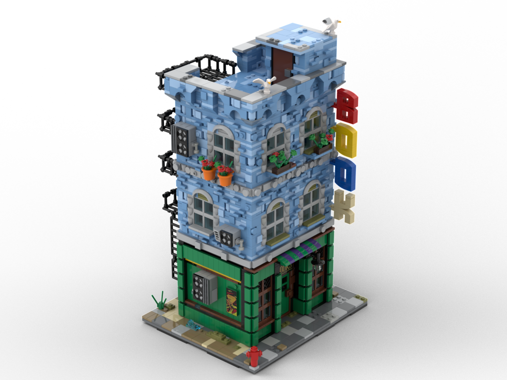LEGO MOC-150357 Bookstore by legoprofi | Rebrickable - Build with LEGO