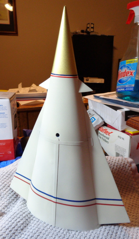 Finished Photos of 1/35 Scale Icarus Spaceship From "The Planet of the ...