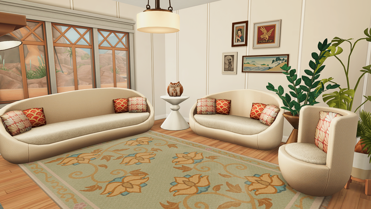 Sunny Loveseat - The Sims 4 Build / Buy - CurseForge