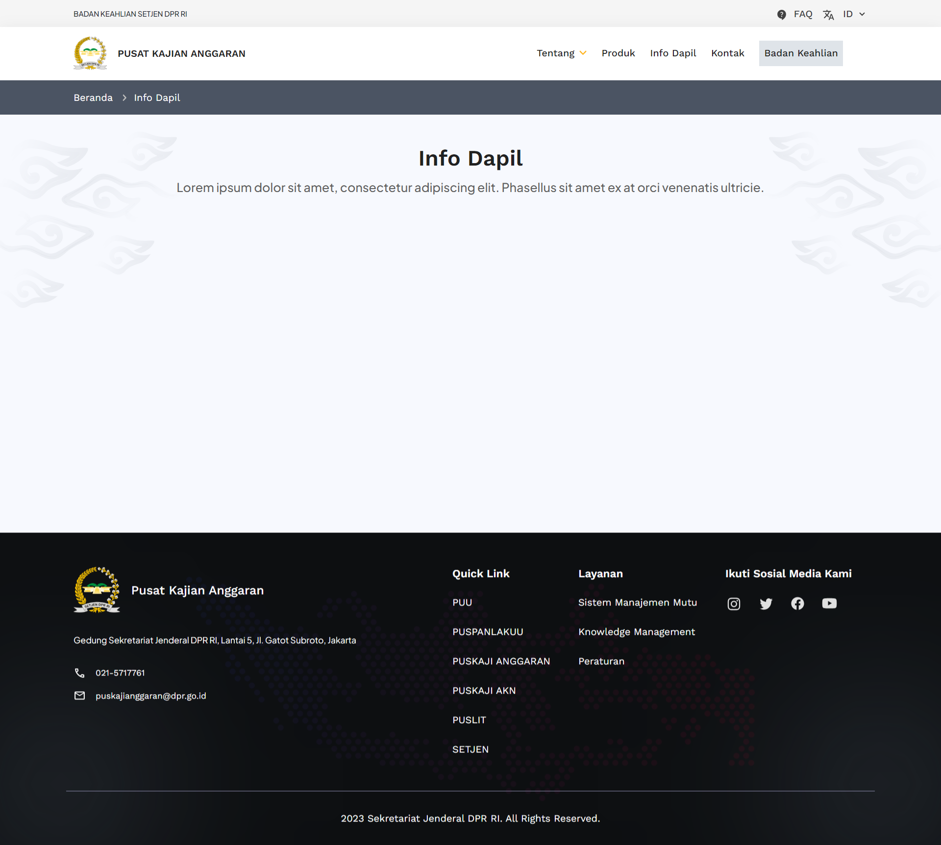 puskajianggaran info dapil — Postimages