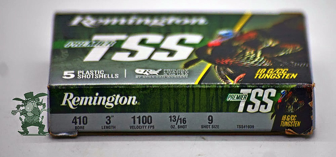 410 TSS Remington .410 3" No.9 Shot Shells TSS TUNGSTEN SUPER SHOT 5 ...