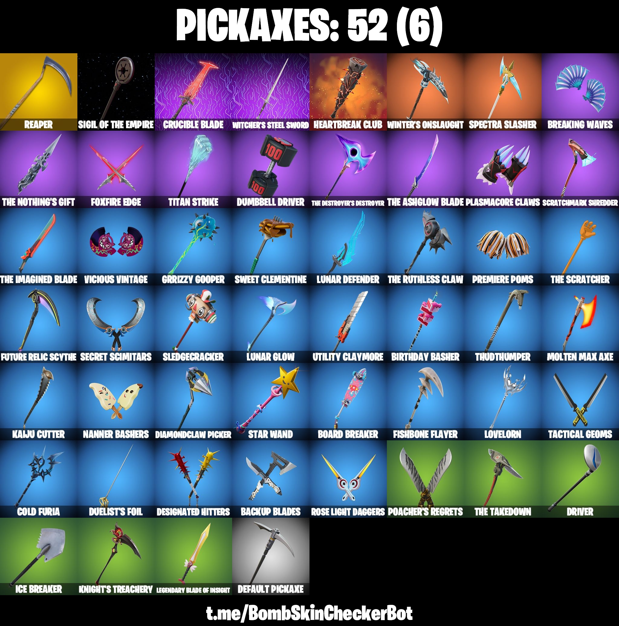 Pickaxes — Postimages