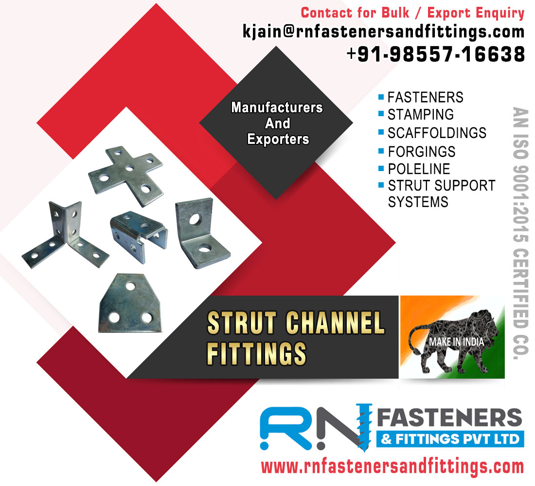 Strut Channel Fittings manufacturers exporters in India Ludhiana https ...