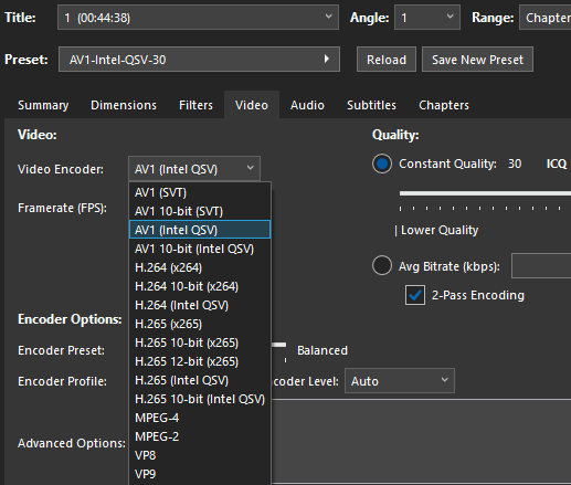What Editing Software Works Best With AV1? "Noob Guide Part2?" : r/AV1