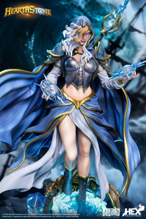 [HEX Collectibles] Hearthstone : Jaina Proudmoore 1/6 Scale Statue ...