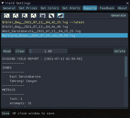 Addons/Yield: An Ashita v3 addon that allows you to track and edit ...