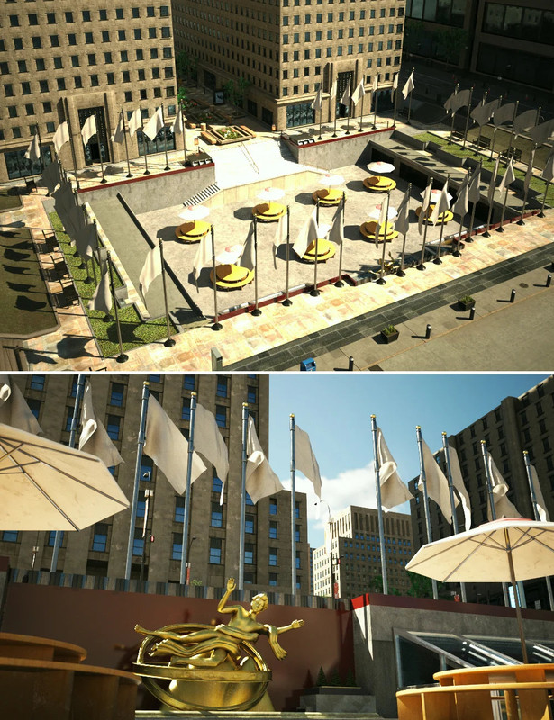 XI Commercial Center 2025 - Free Daz 3D Models