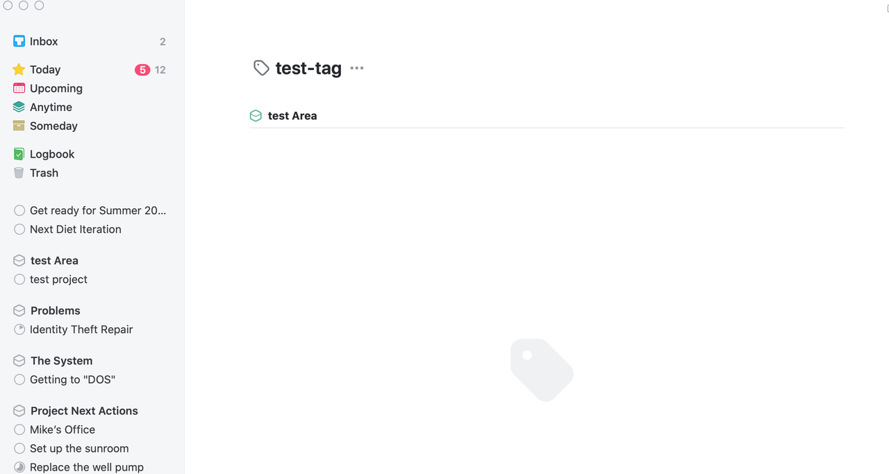 Finding "automatic tags"? : r/thingsapp
