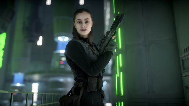 Ashley Bau (Leia Replacer) at Star Wars: Battlefront II (2017) Nexus ...