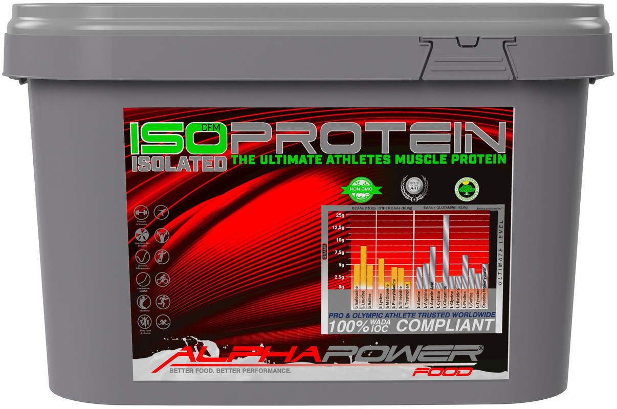 IsoProtein, Eiweiss Shake 5kg All-in-one für deinen Muskel