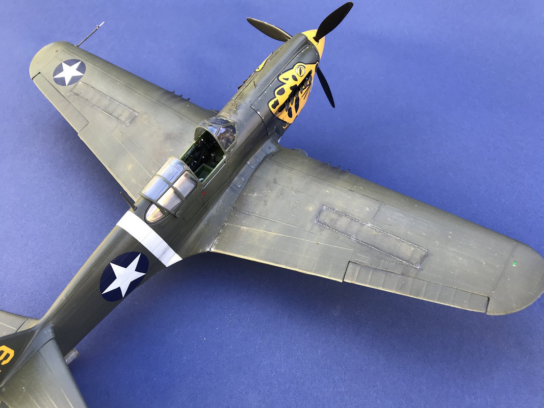 Revell P-40 Quick Build - Ready for Inspection - Large Scale Planes