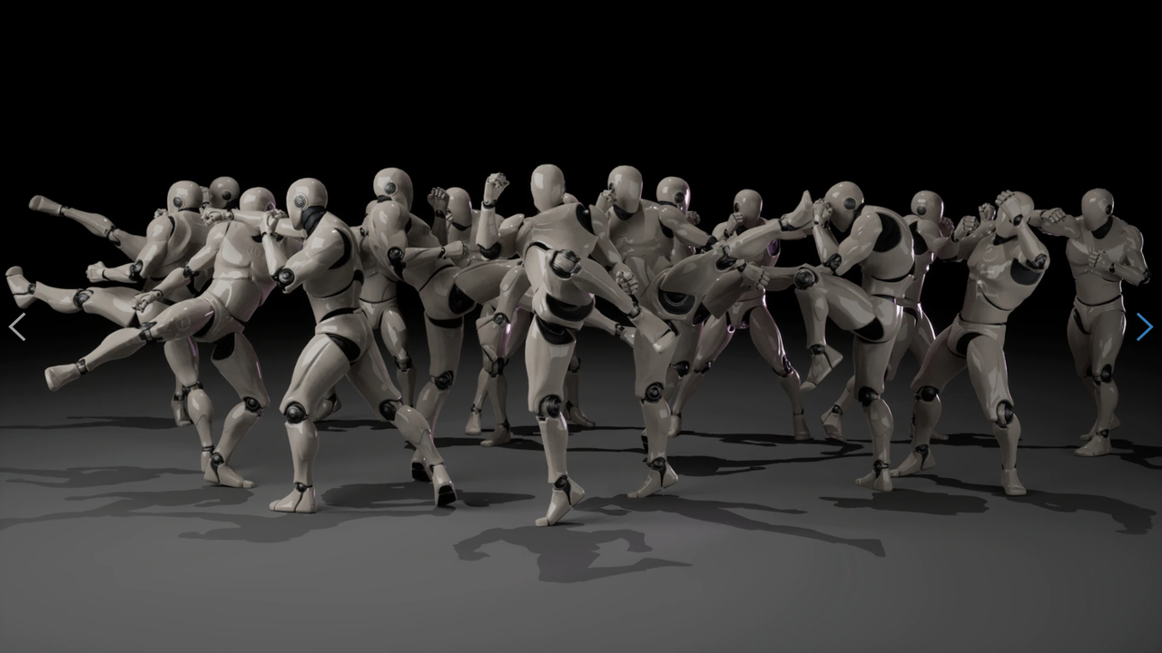 [ Unreal Engine Animation ] Combat Animations - Kickboxing And Muay ...