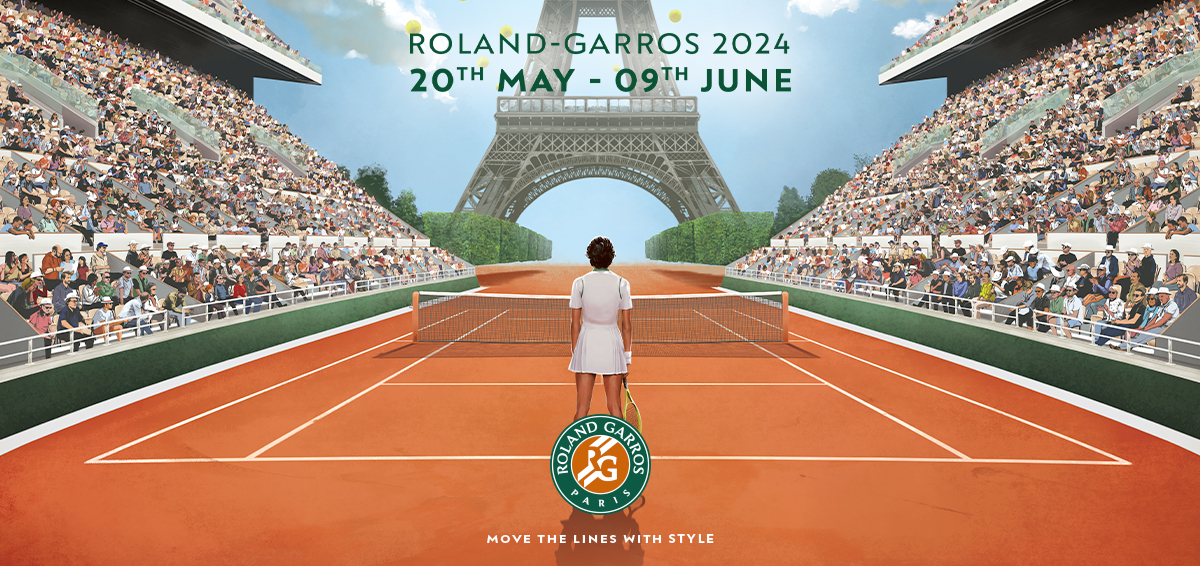 2024 French Open Logo