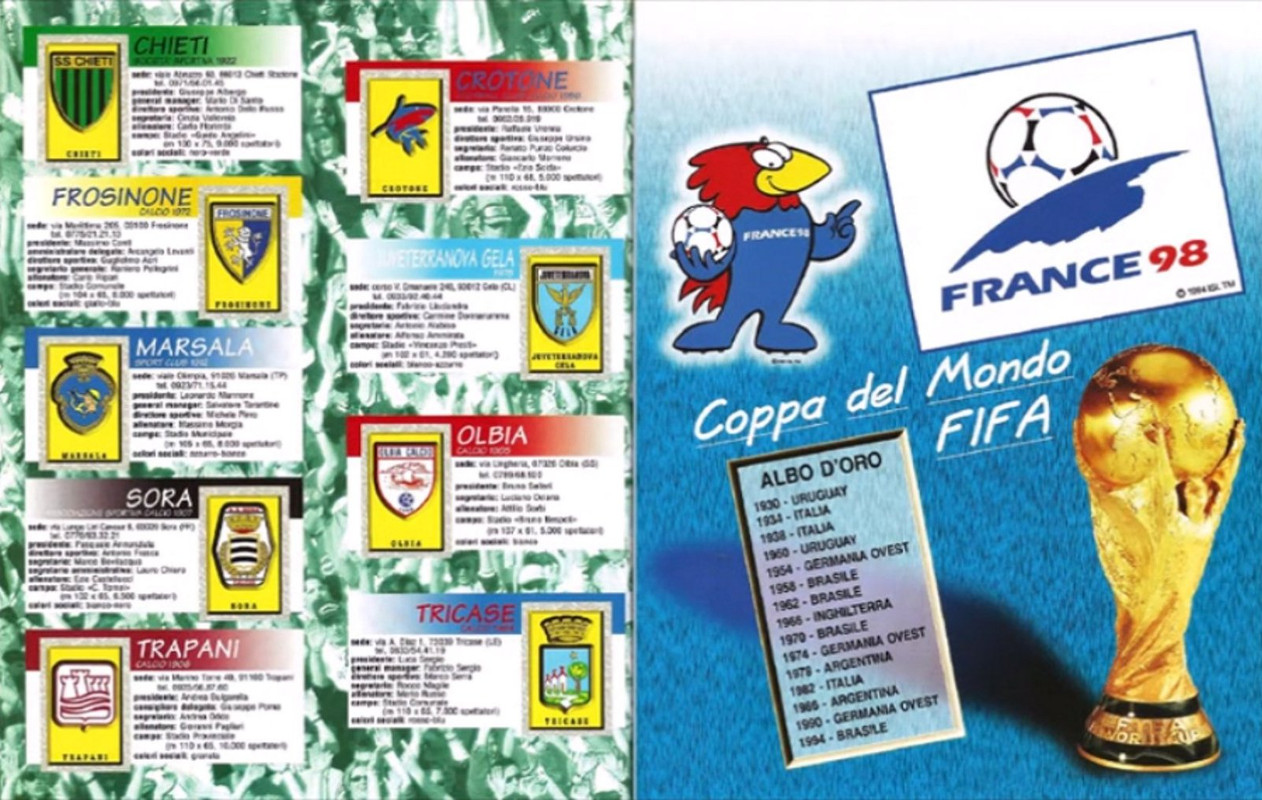 panini-calciatori-1997-98-album - Figuriniamoci.com Collezionismo Album e Figurine