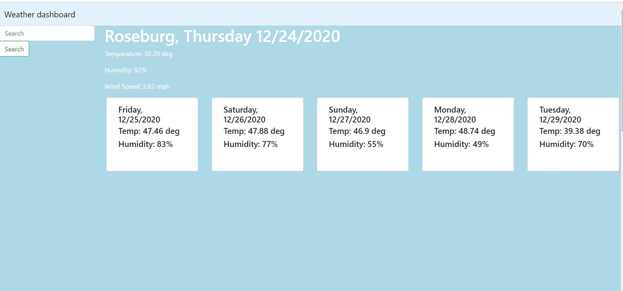 weather first load — Postimages