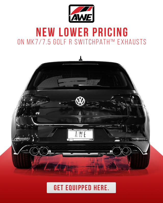 Introducing the AWE Tuning Golf R Exhaust Suite. Available now. | Page ...