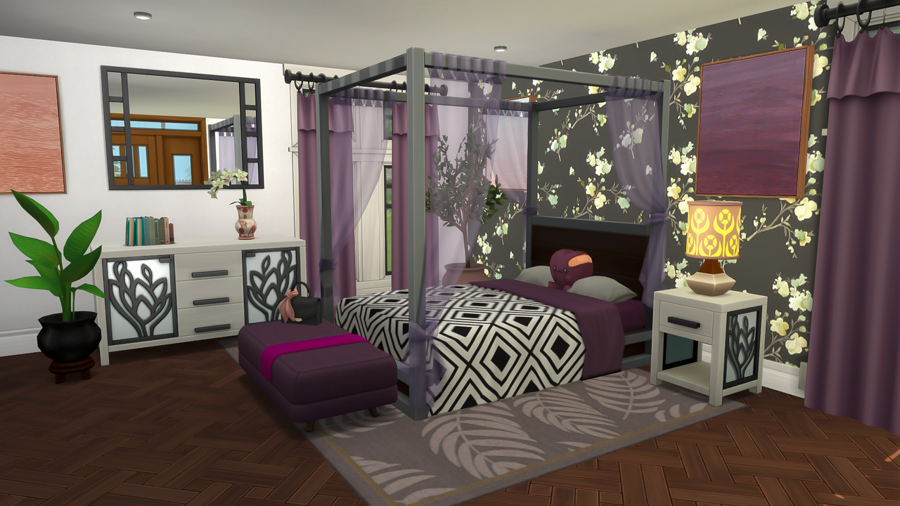 Draped Place doublebed - The Sims 4 Build / Buy - CurseForge