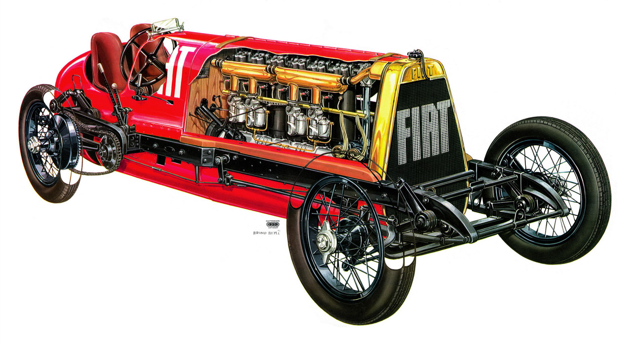 Fiat Mefistofele 1924 by Bruno Betti — Postimages