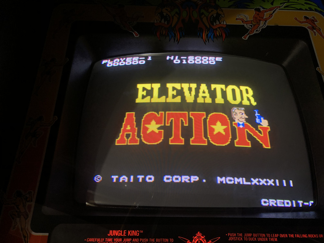 SOLD - PARTS - Elevator Action pcb x 2pcs. Now $175 each including ...