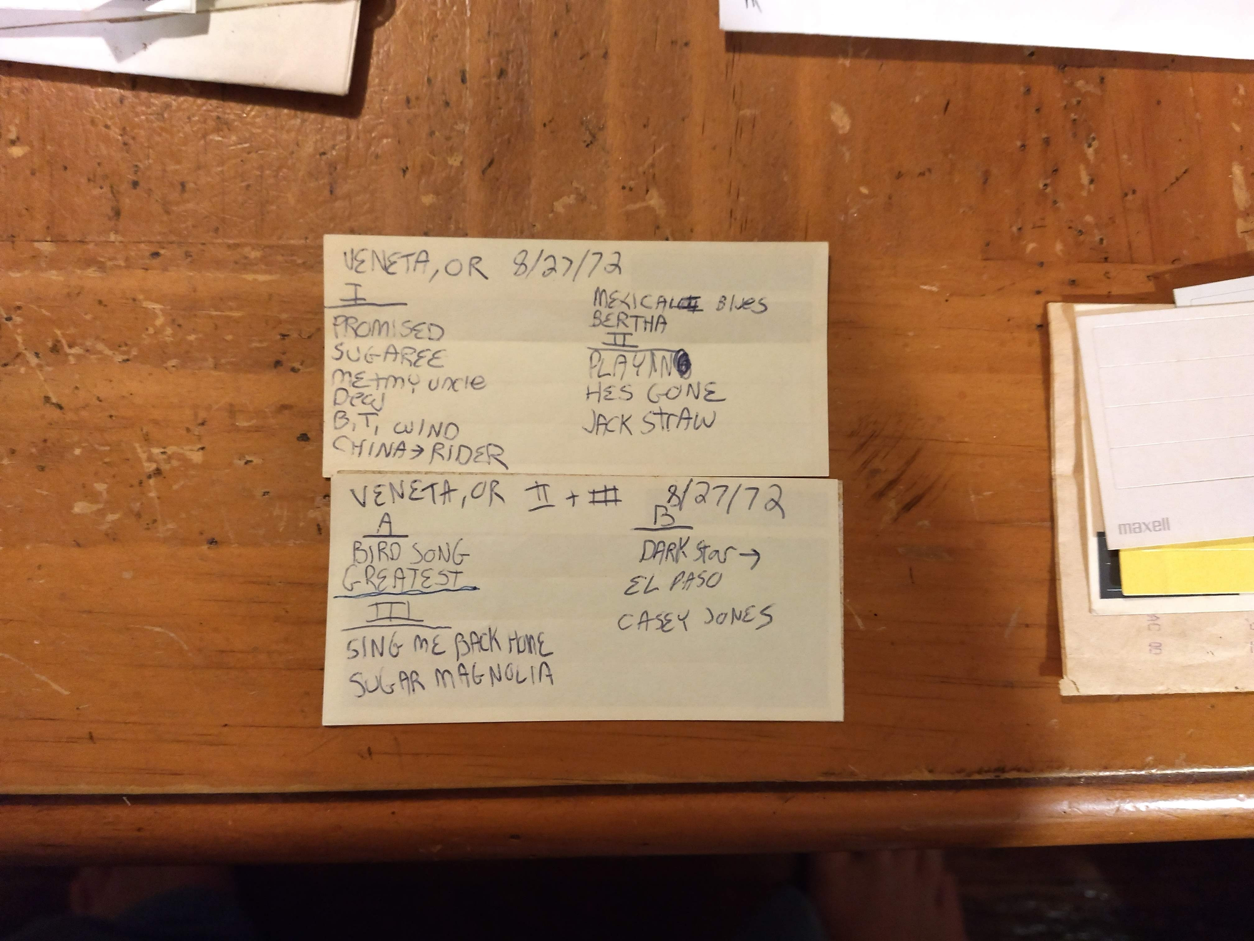 veneta set list — Postimages