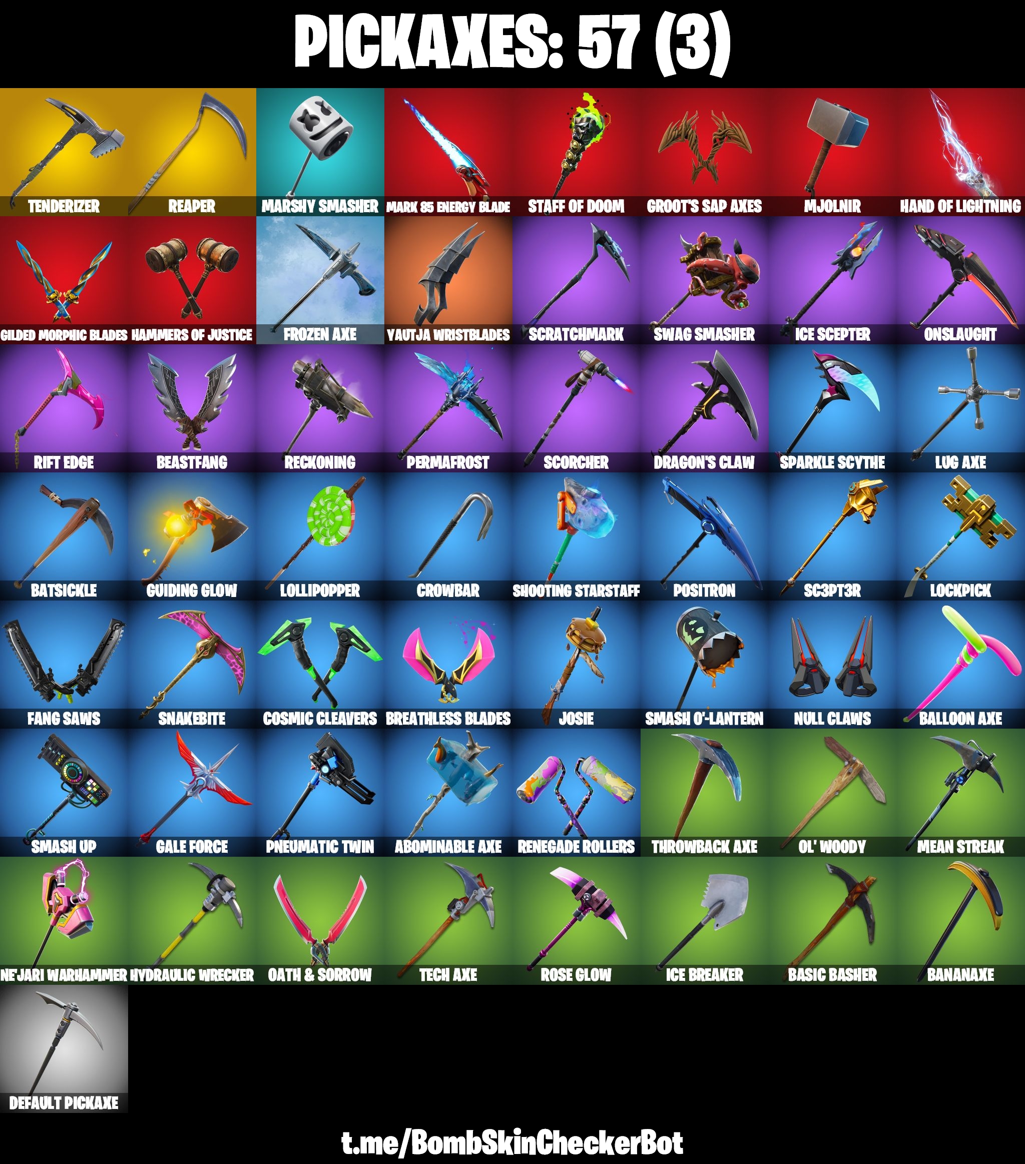 Pickaxes — Postimages