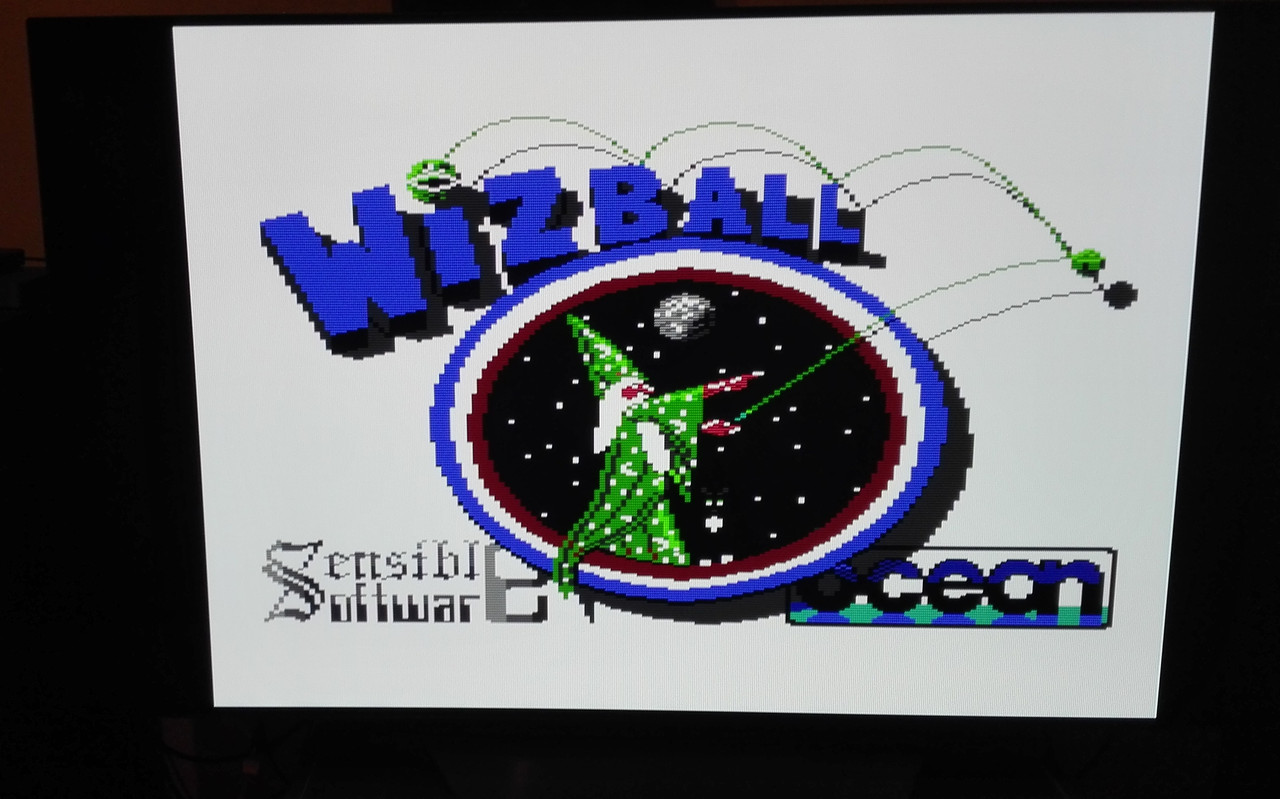 Wizball C64 RGBto HDMI & Retrotink 4 K — Postimages