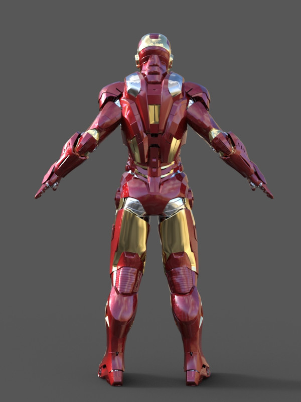 - Iron Girl - Free Daz 3D Models