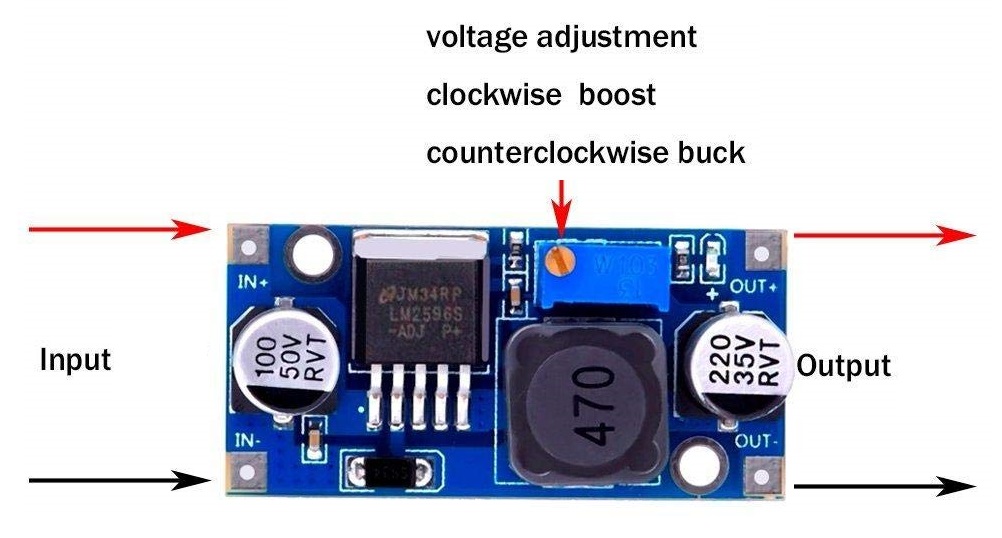 LM2596 BUCK CONVERTER - Kiwi Dynamics LM2596 BUCK CONVERTER - Kiwi Dynamics