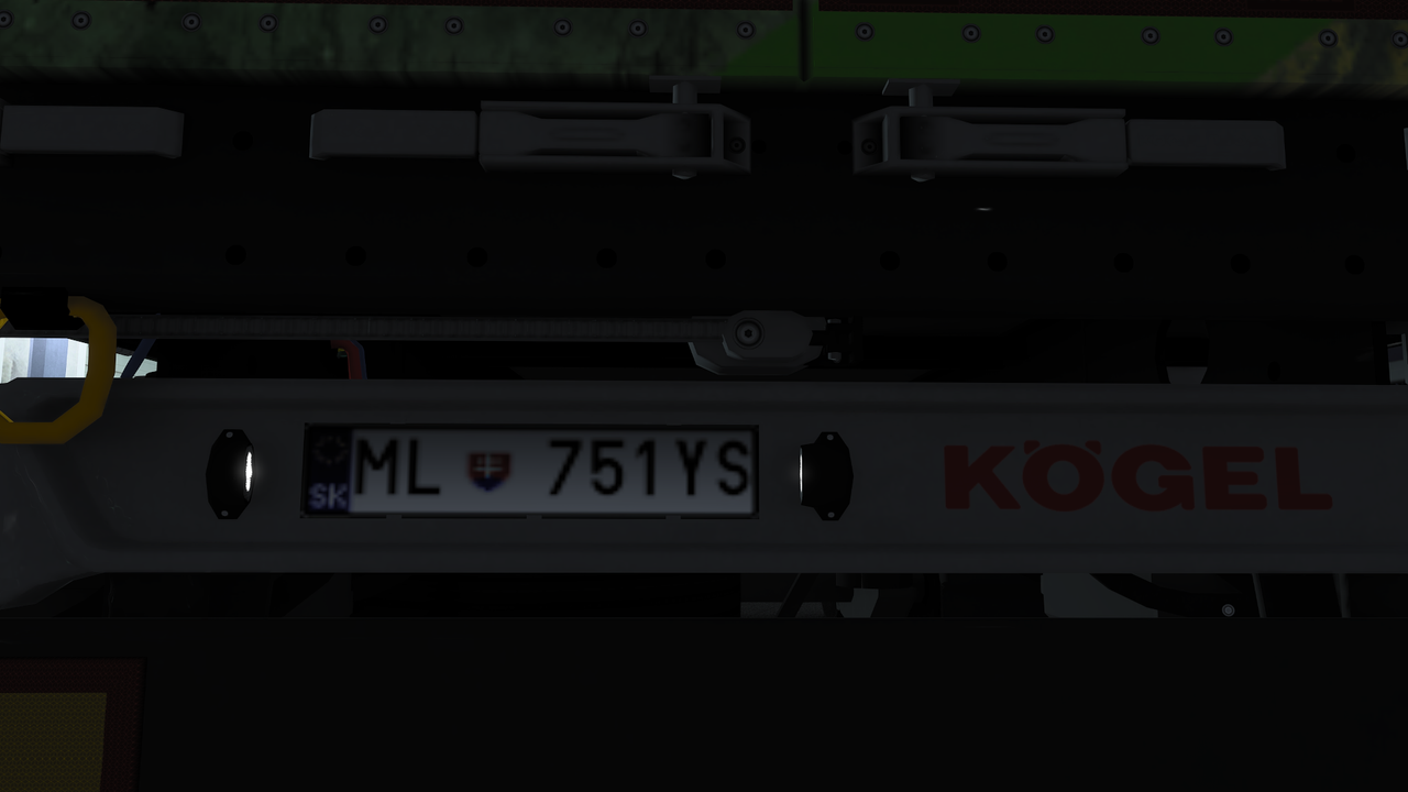 Missing licence plate light. - SCS Software