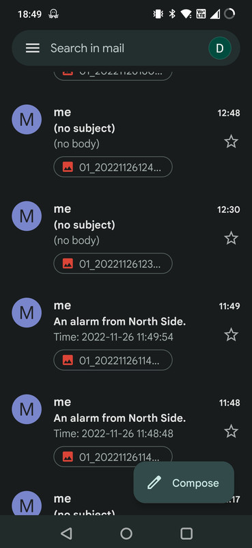 Newer Argus PT has less email customization than Argus 2. Can't add subject or timestamp to the ...