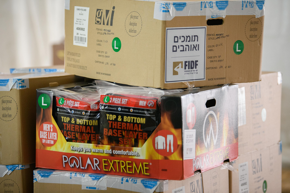 FIDF Concludes Emergency Winter-Clothing Operation